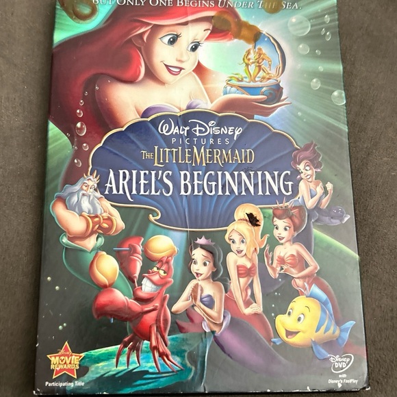 Disney | Media | The Little Mermaid Ariels Beginning Dvd | Poshmark